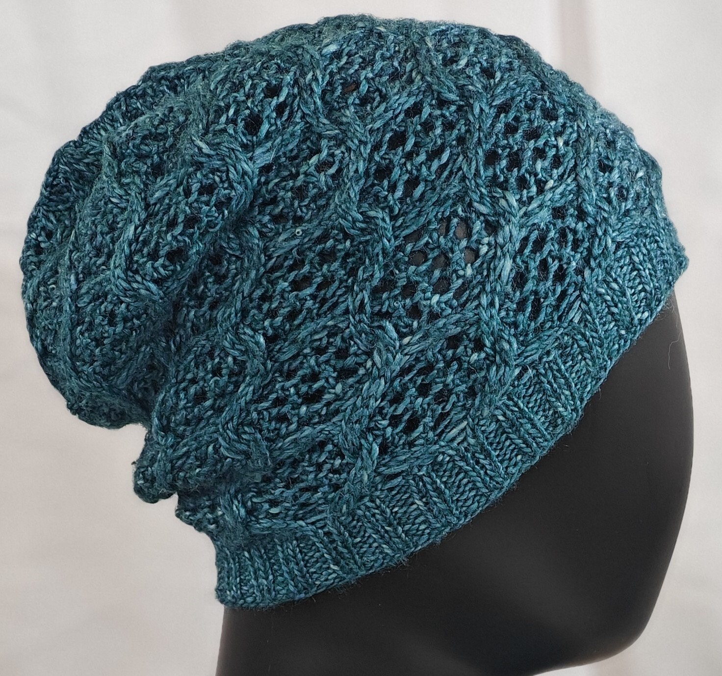 Chain Link Hat Knitting Pattern - Etsy