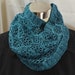 Chain Link Cowl Knitting Pattern - Etsy