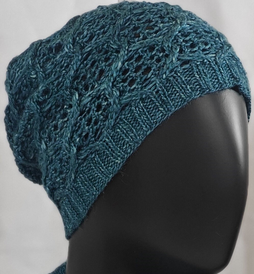 Chain Link Hat Knitting Pattern - Etsy