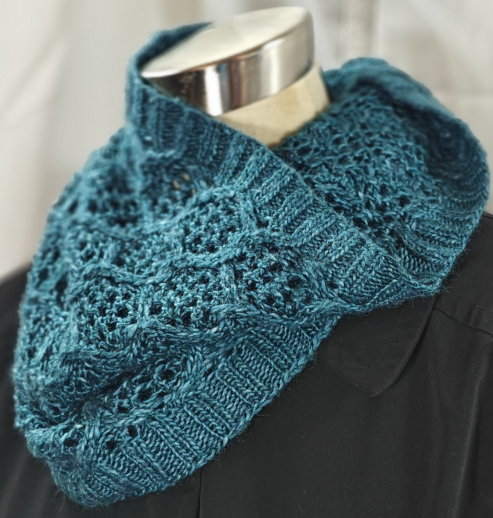 Chain Link Cowl Knitting Pattern - Etsy