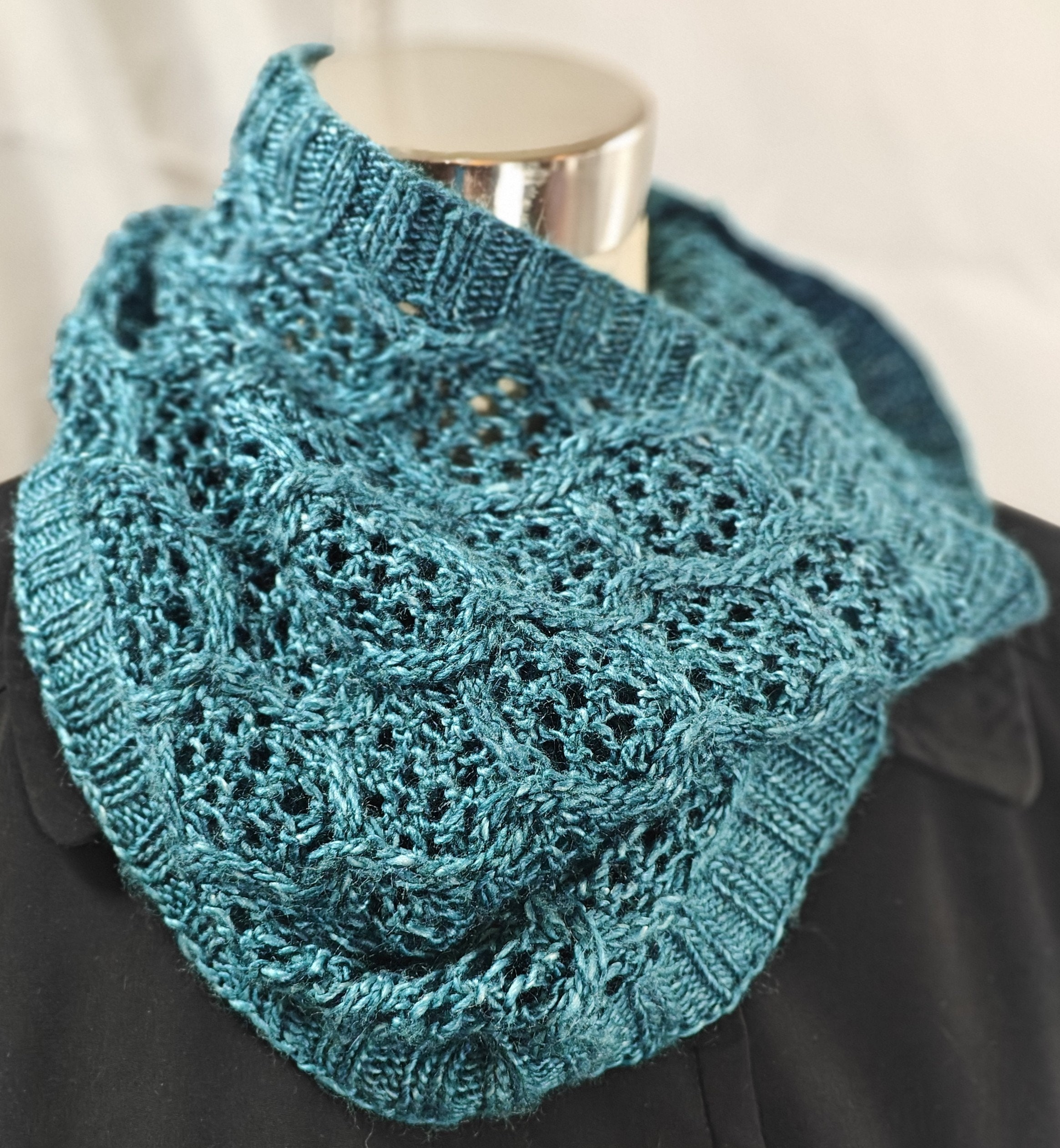 Chain Link Cowl Knitting Pattern - Etsy