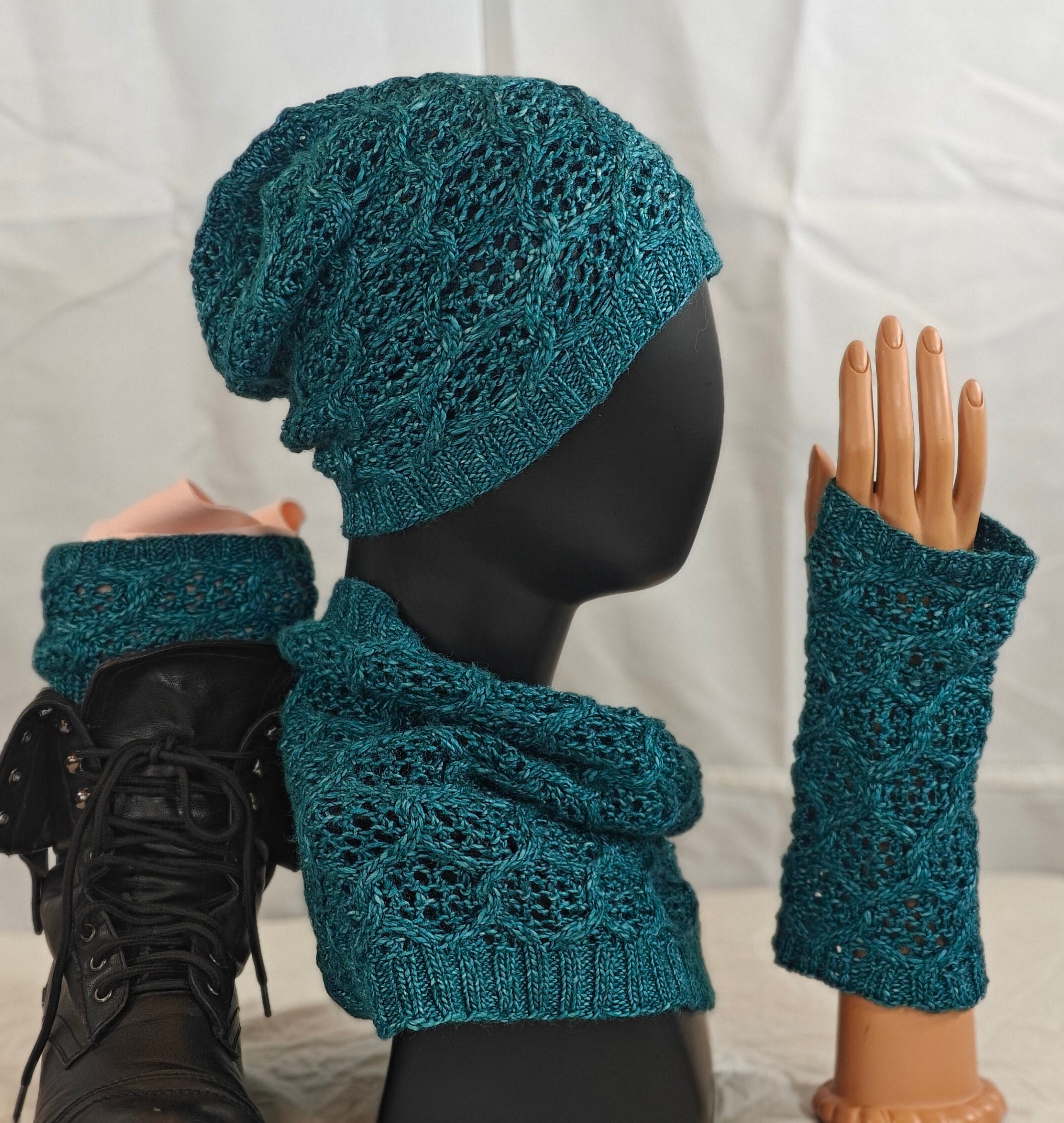 Chain Link Hat Knitting Pattern - Etsy