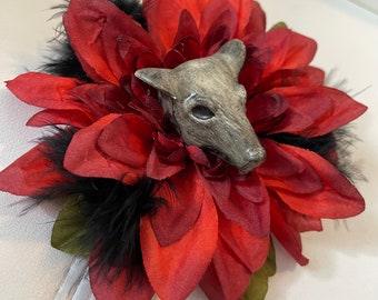 Rat Hair Clip - Etsy