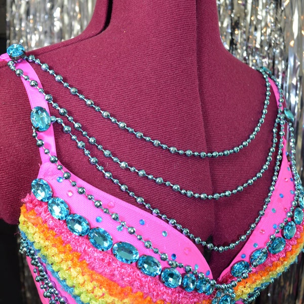 Neon Bra - Etsy
