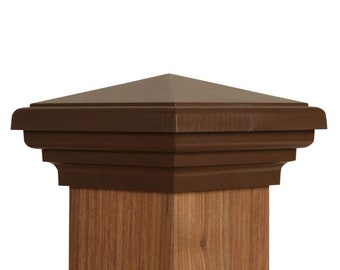 4x4 Post Caps 3.5 Black New England Post Cap Made in USA With A 10 Year ...