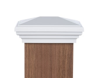 4x4 Post Caps 3.5 Black New England Post Cap Made in USA With A 10 Year ...