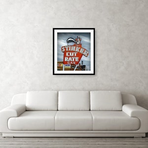 Stinker Gas | Retro Roadside | Vintage Neon Advertising Sign ...