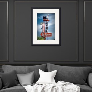 Bowling Retro Roadside Bowling Ally Bar Lounge Vintage Neon Sign ...