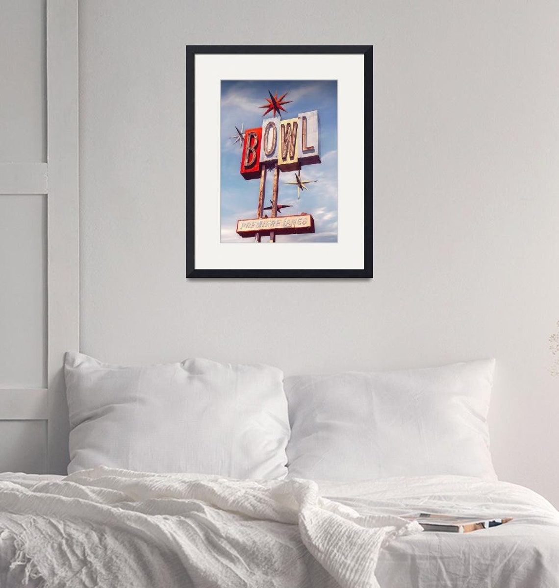 Premiere Bowl Lanes Retro Roadside Bowl Vintage Neon Sign - Etsy