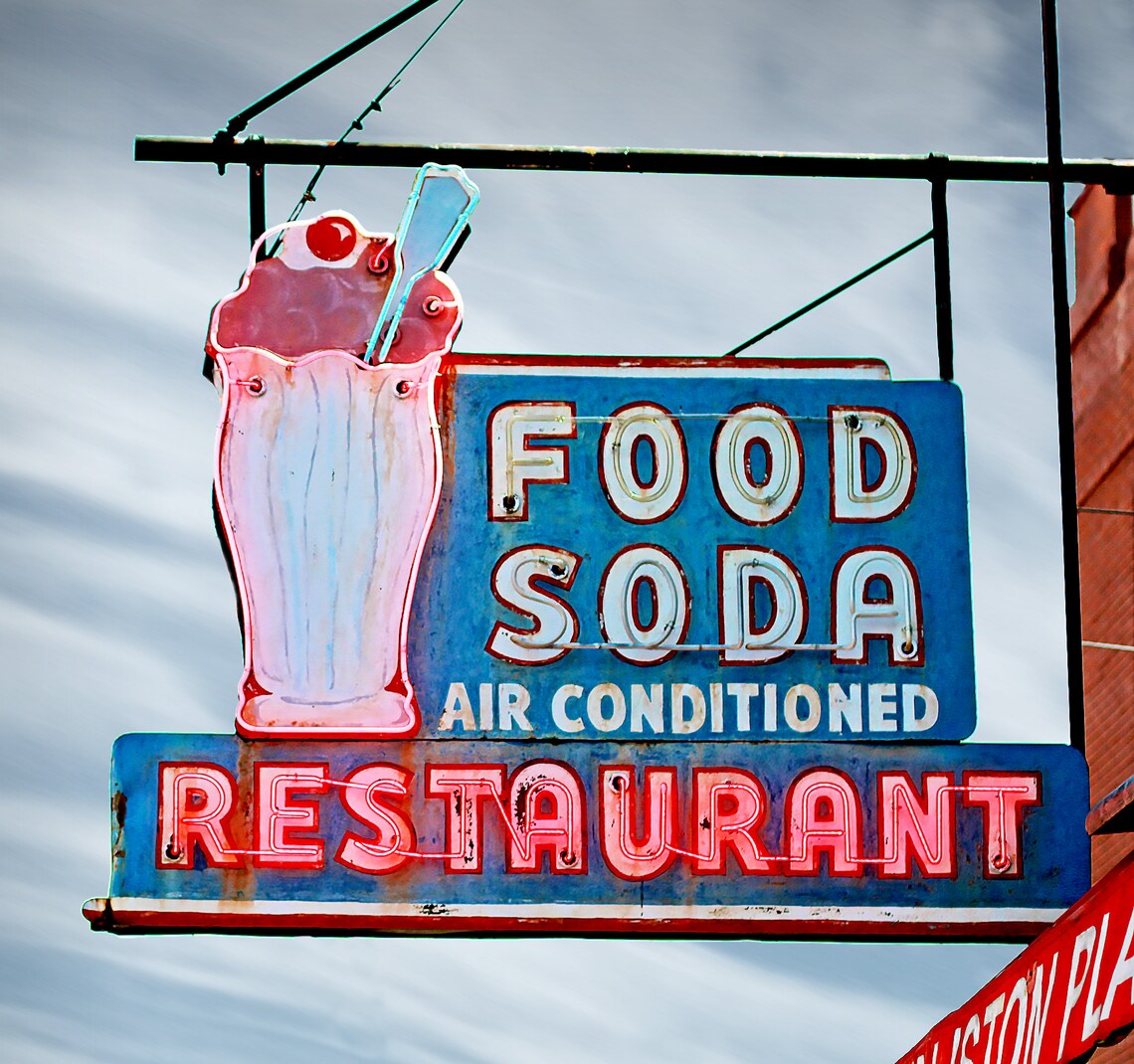Food Soda Bar, Restaurant | Bar, Retro Roadside, Diner Restaurant ...