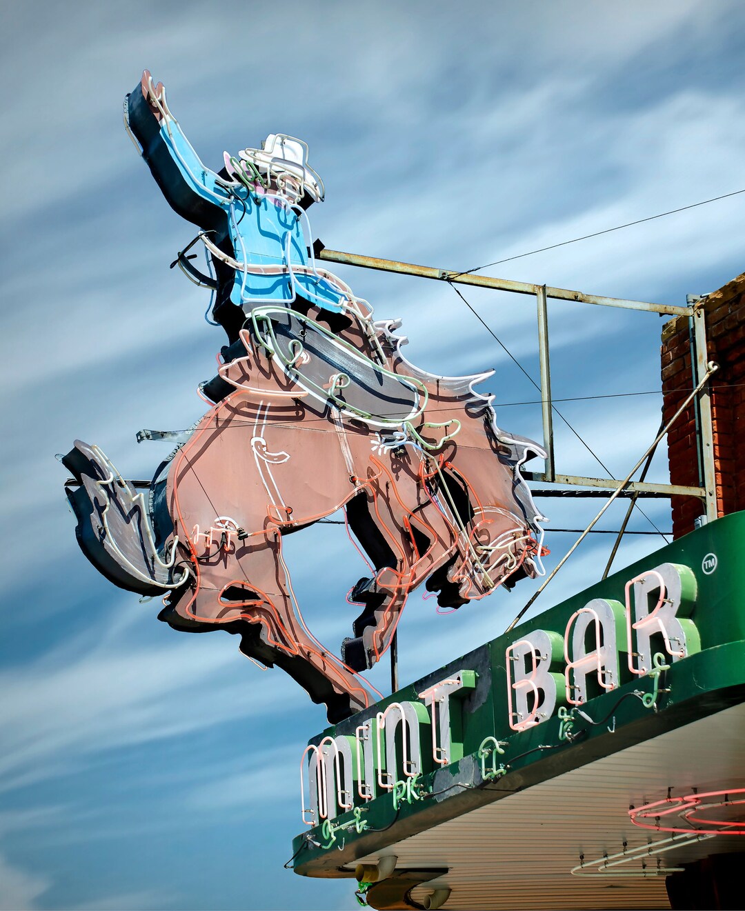 Mint Bar Western Retro Roadside Vintage Neon Sign - Etsy