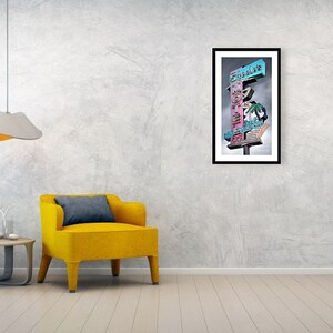 Steele's Motel | Vintage Neon Sign| Retro Roadside Route 66 | Vintage ...