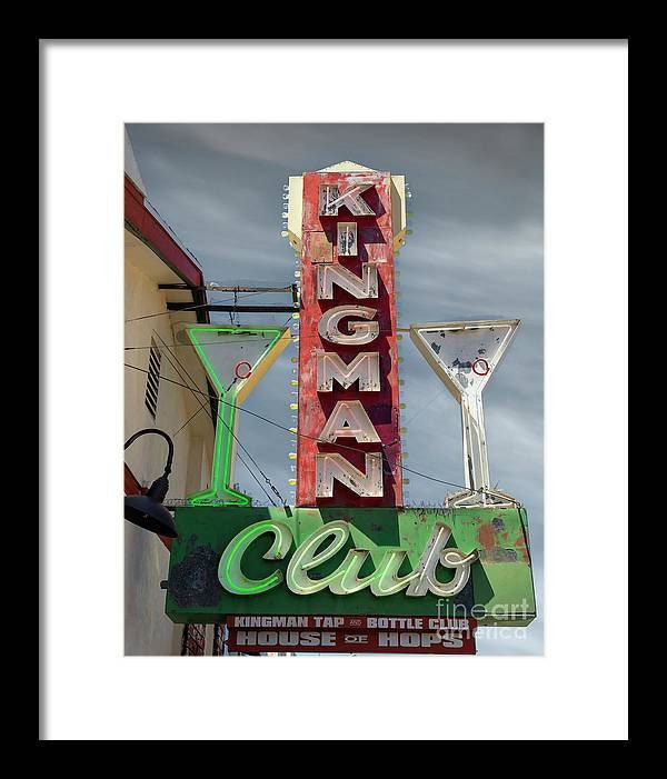 Kingman Club Bar Retro Roadside Diner Route 66 Vintage Neon Sign ...