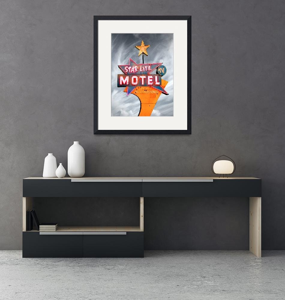 Star Lite Motel Neon Sign: Retro Roadside Americana Decor - Etsy