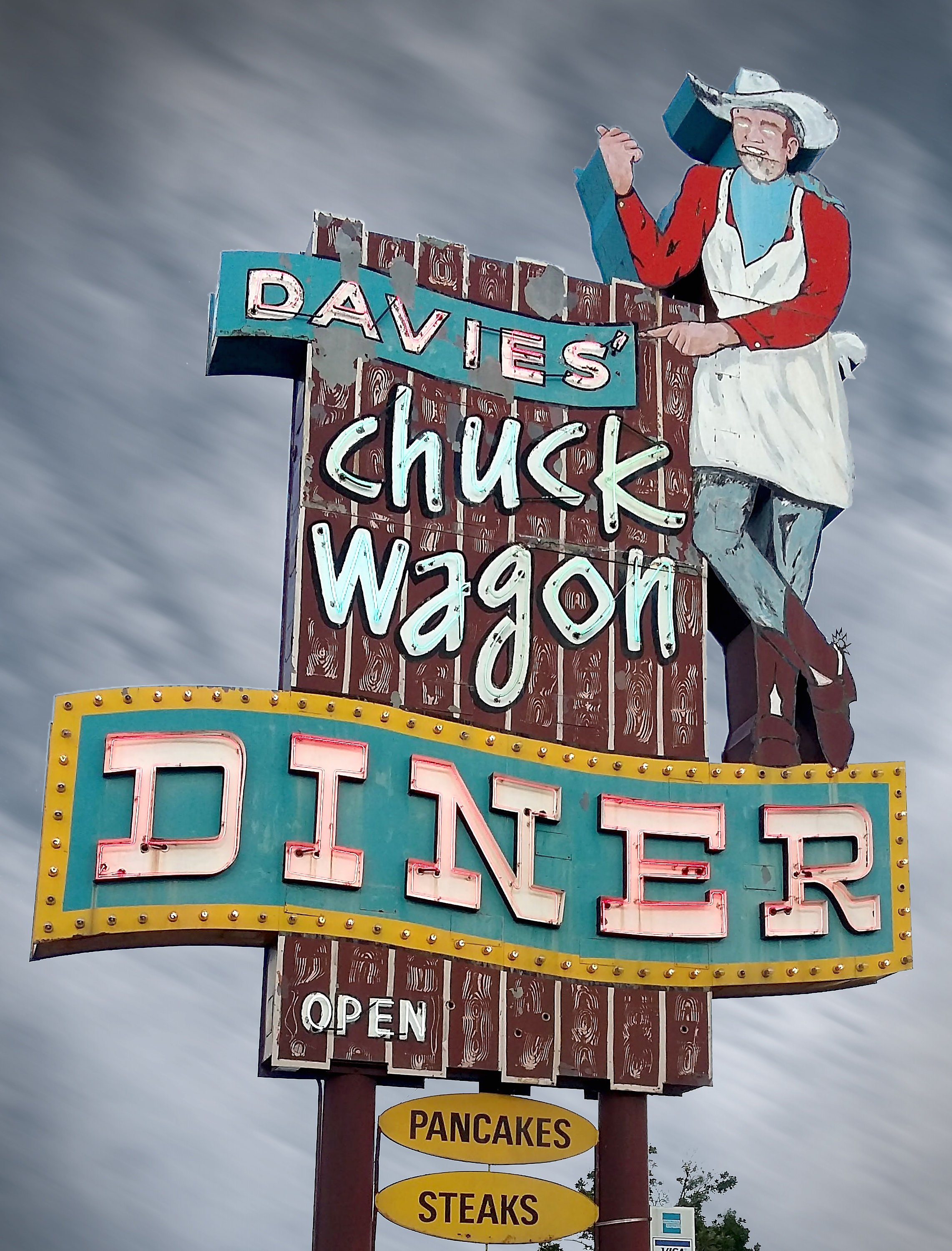 Davies Chuck Wagon Diner | Bar Retro Roadside Diner Restaurant ...