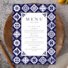 Mexican Talavera Tiles Menu Template 1 Digital Format for Restaurants ...