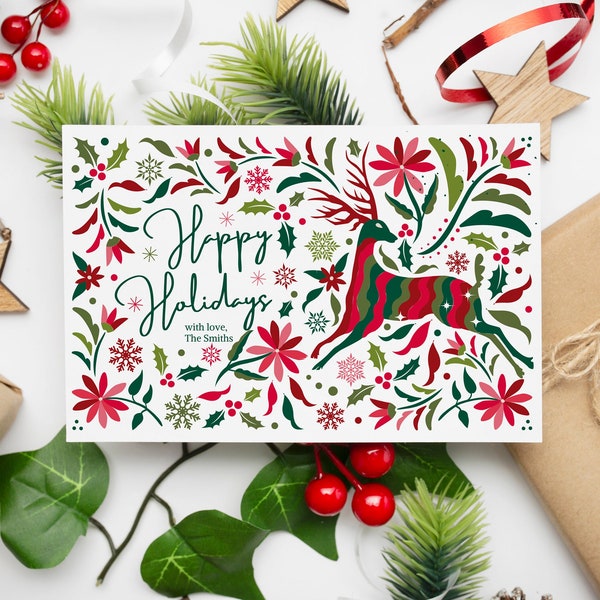 Spanish Holiday Card - Etsy