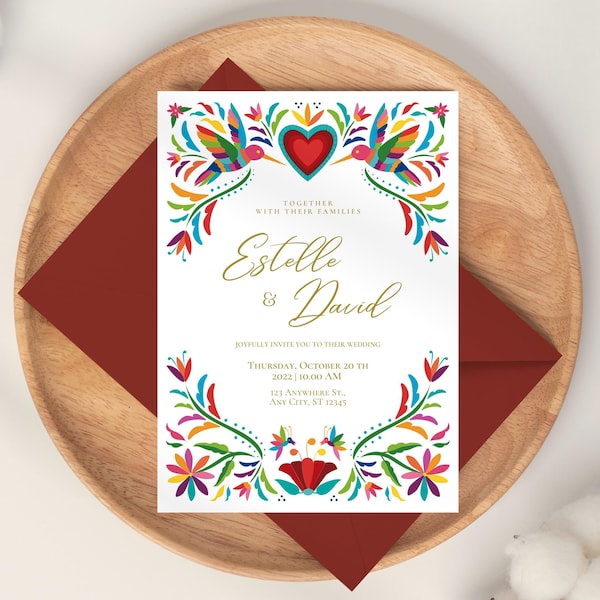 Mexican Wedding Invitation - Etsy