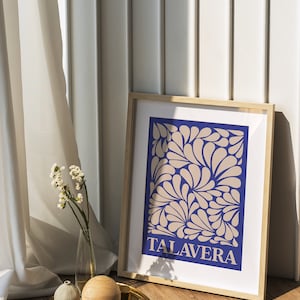 Talavera Printable Wall Art Set of 2 | Modern Matisse - Decorative Wall ...