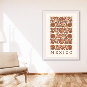 Mexico Printable Wall Art | Modern Decorative Wall Print | Mexican Art ...