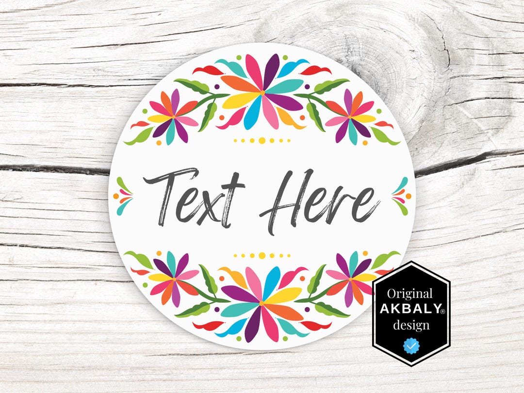 Beautiful Mexican Otomi Template - Digital File Easy to Edit With Canva ...