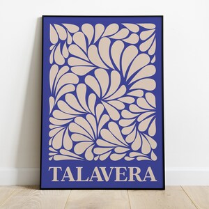 Talavera Printable Wall Art Set of 2 | Modern Matisse - Decorative Wall ...