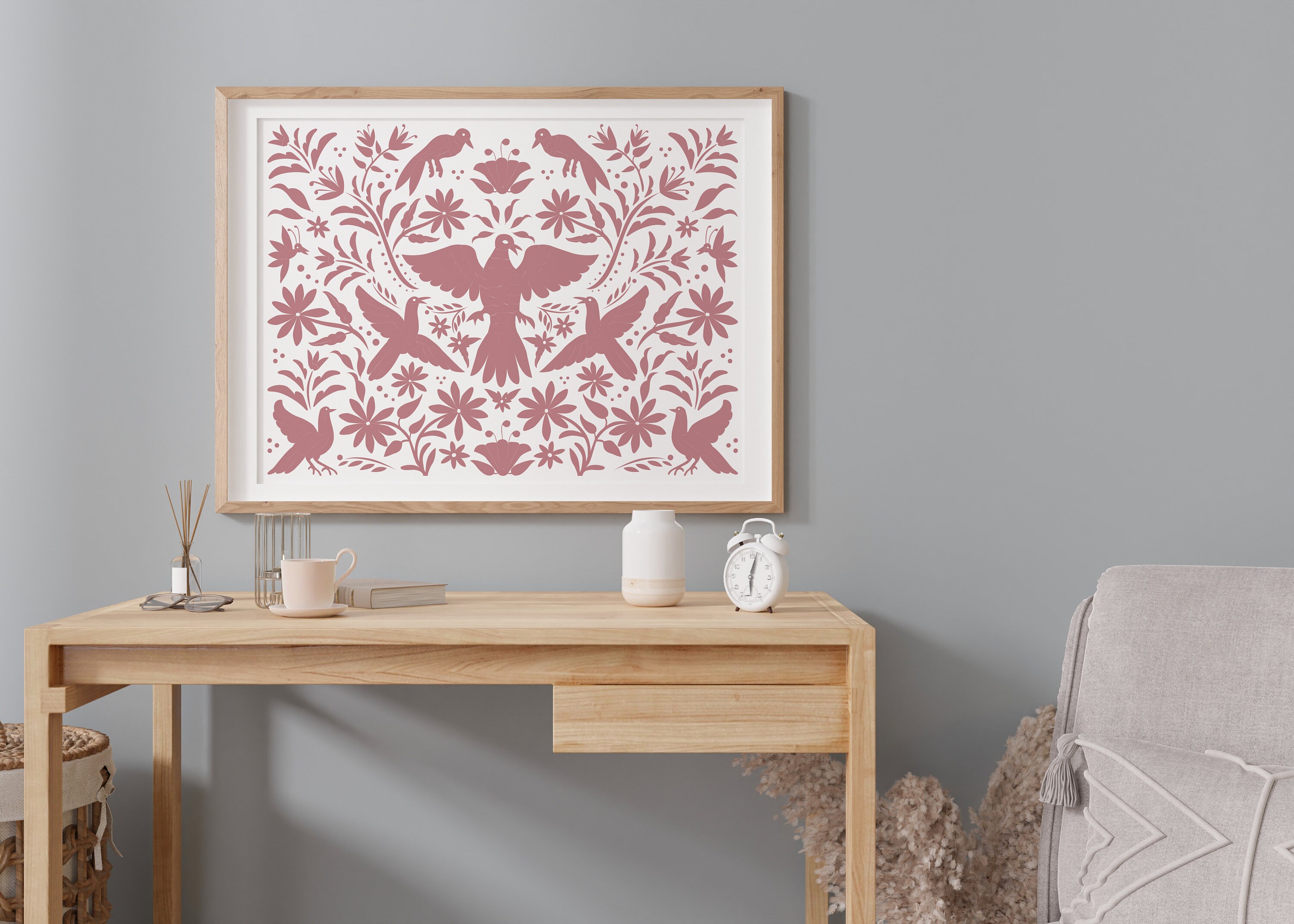 Mexico Otomi Printable Wall Art | Modern Art Prints | Abstract ...