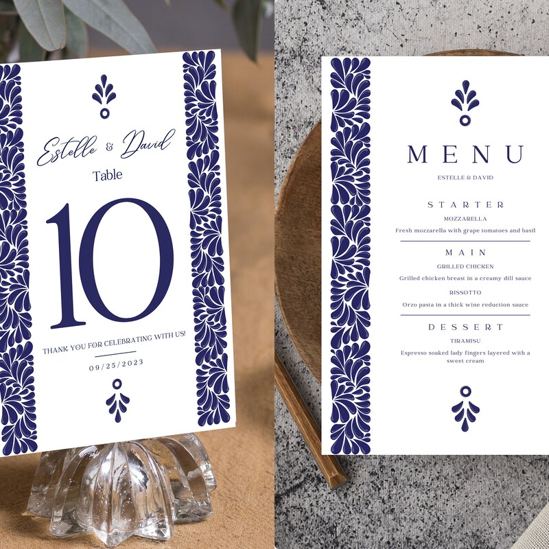 Mexican Table Numbers - Etsy