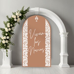 Mexican Talavera Arch Backdrop DIGITAL SVG | Wedding - Bridal Shower ...
