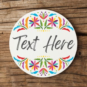 Mexican Otomí Style Customizable Stamp Design | Digital Files | Clipart ...