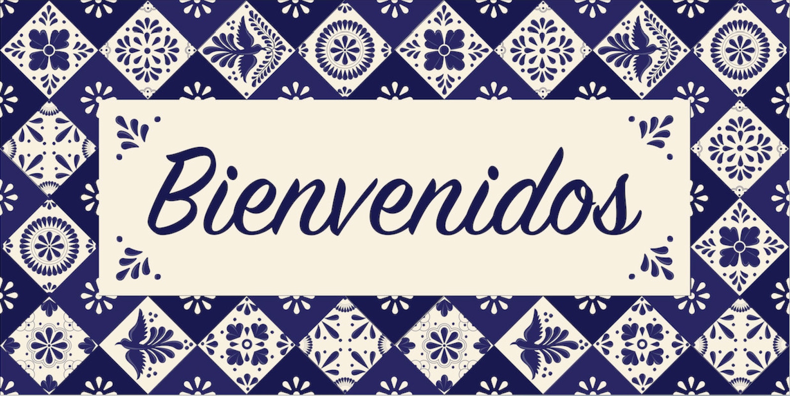 Welcome bienvenidos Digital Sign/banner Mexican - Etsy Ireland