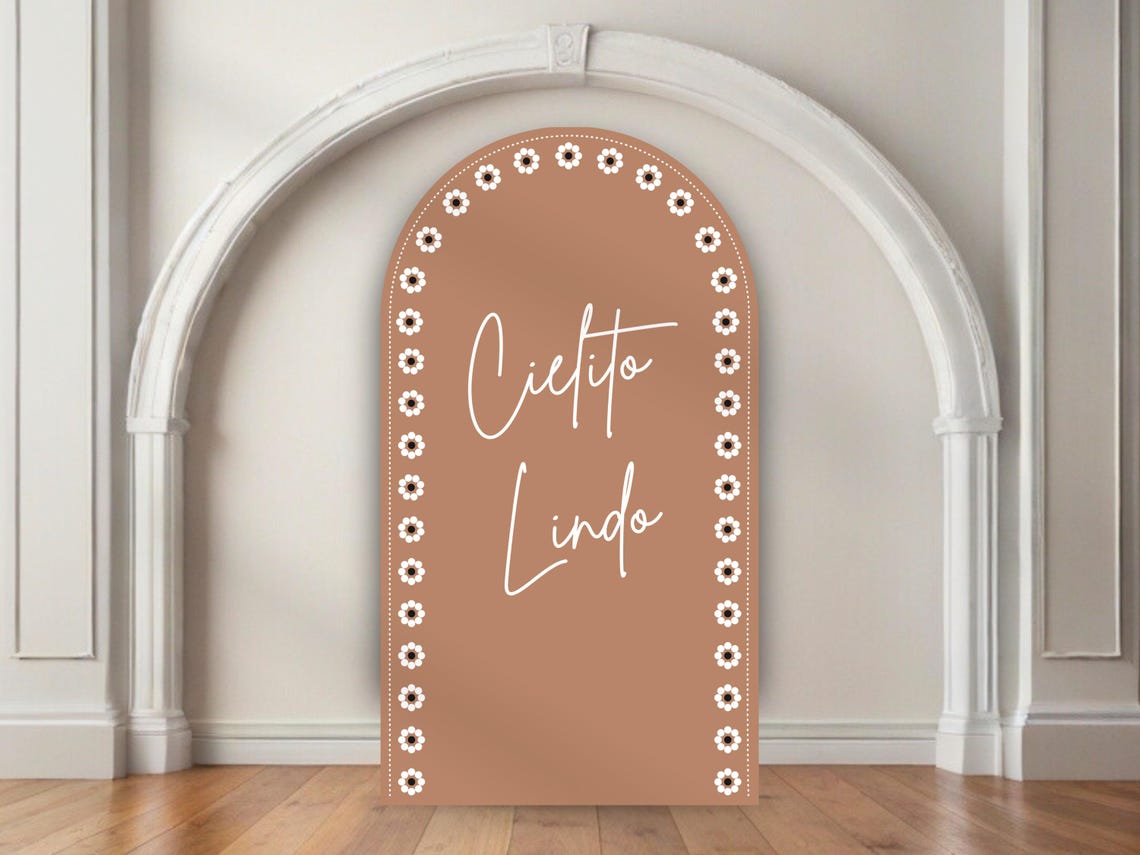 Mexican "barro" Arch Backdrop DIGITAL SVG | Cielito Lindo Baby Shower ...