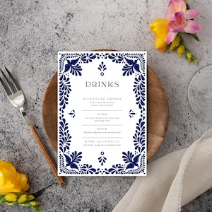Table Numbers & Menus fooddrinks Templates for Weddings With Stunning ...