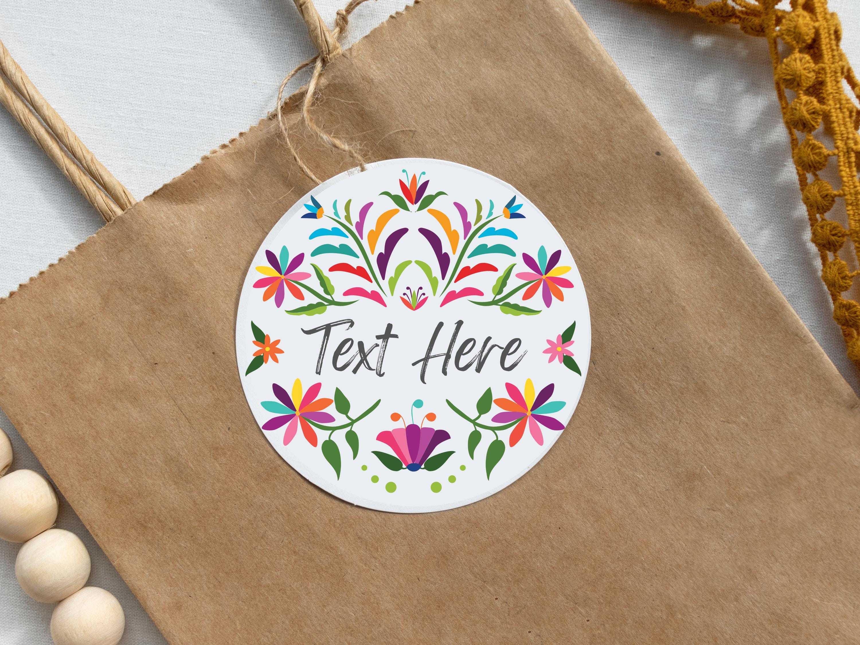 Mexican Otomí Style Customizable Stamp Design | Digital Files | Clipart ...