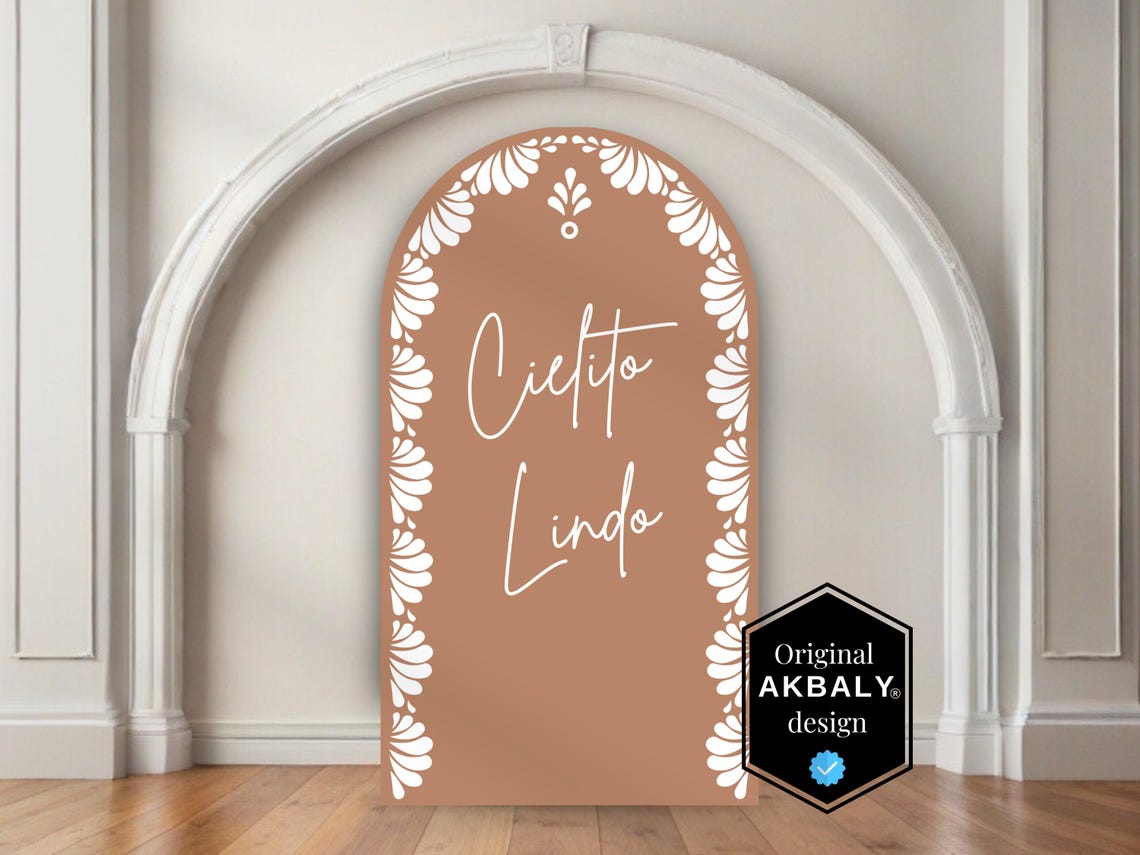 Mexican Talavera Arch Backdrop DIGITAL SVG #4 | Cielito Lindo Parties ...