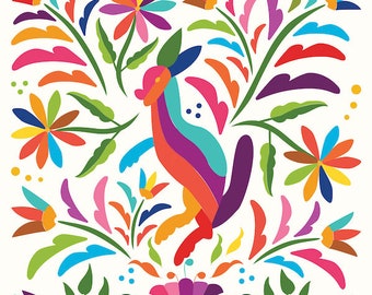 Mexican Otomí Style Design in Vector Digital Download Files | Etsy