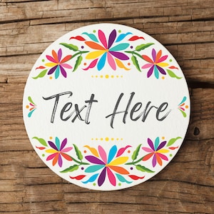 Beautiful Mexican Otomi Template - Digital File Easy to Edit With Canva ...