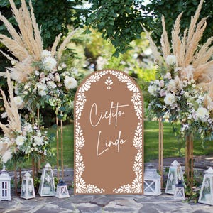Mexican Talavera Arch Backdrop DIGITAL SVG | Cielito Lindo Baby Shower ...