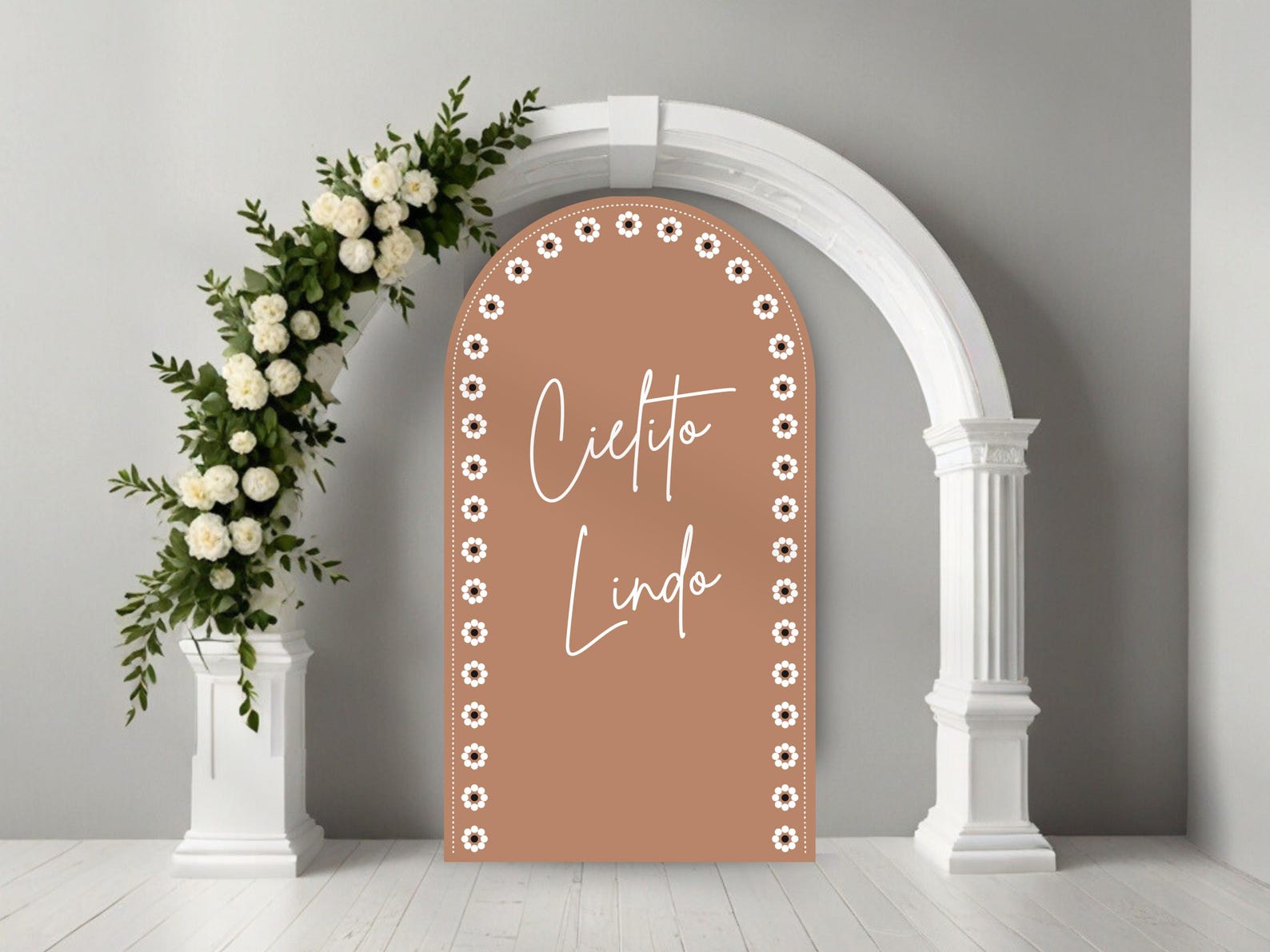 Mexican "barro" Arch Backdrop DIGITAL SVG | Cielito Lindo Baby Shower ...
