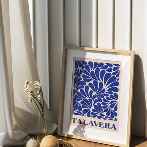 Talavera Printable Wall Art Set of 2 | Modern Matisse - Decorative Wall ...