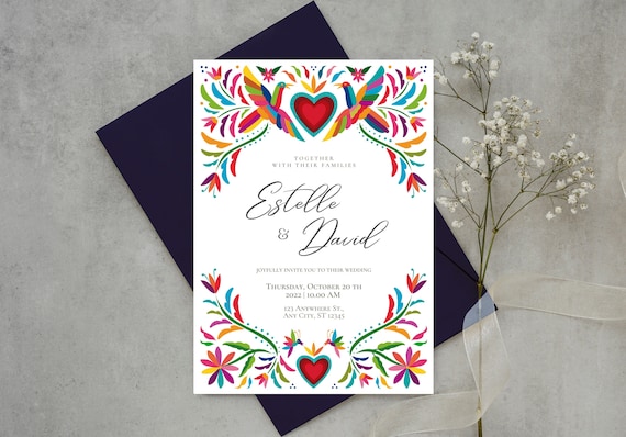 Mexican themed wedding invitations 60 photos - Vianawedding.com