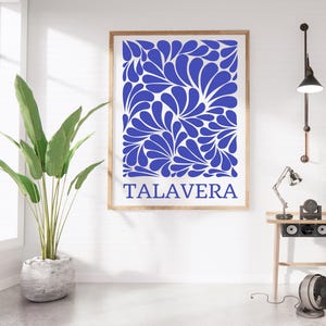 Talavera Printable Wall Art | Matisse-inspired Abstract Art Print ...