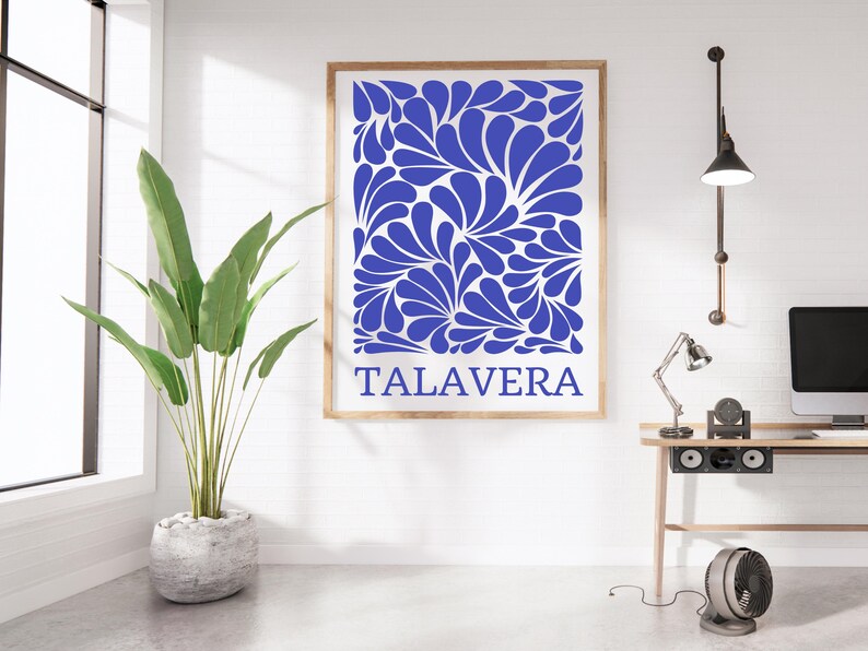 Talavera Printable Wall Art | Matisse-inspired Abstract Art Print ...
