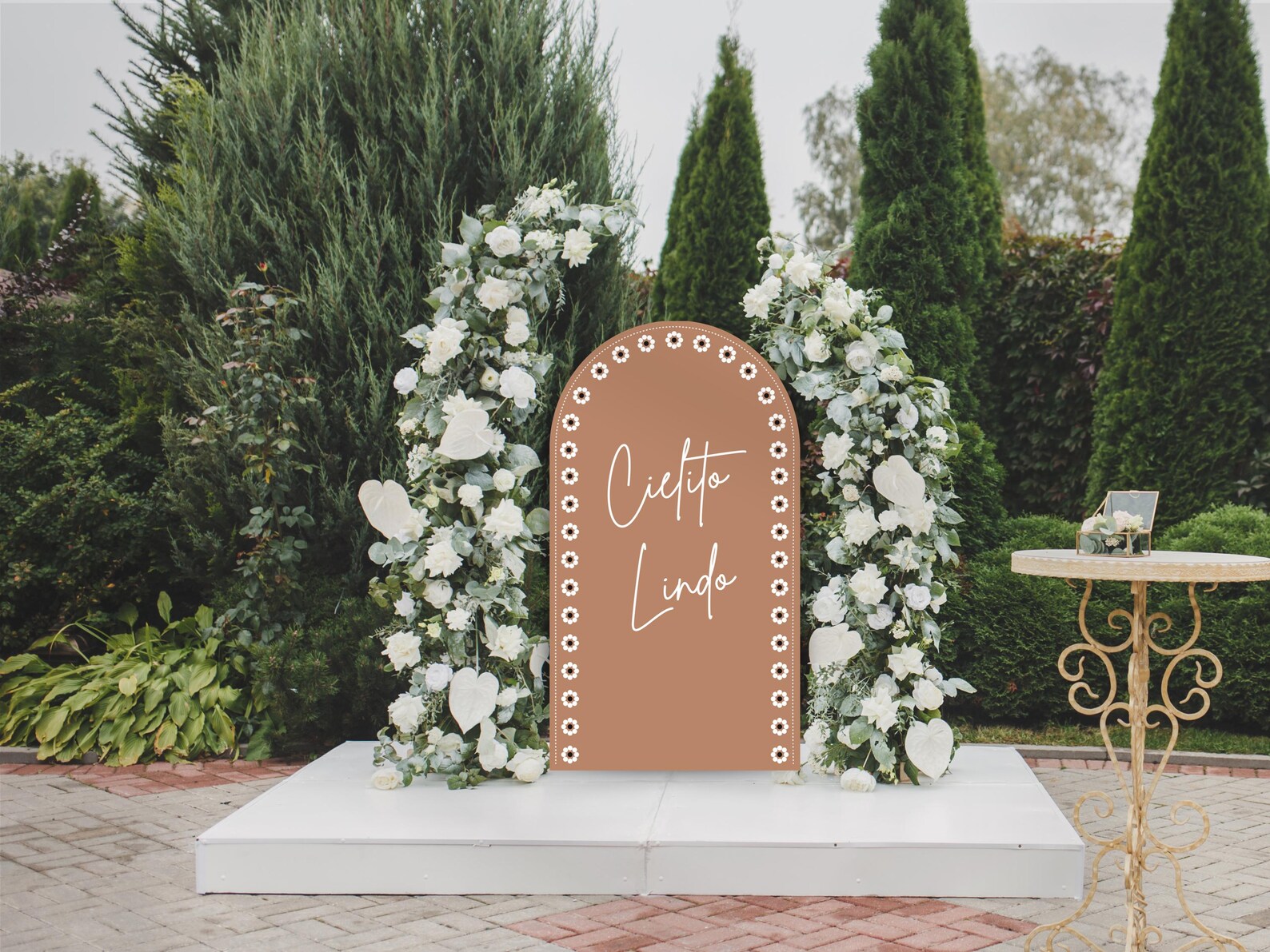 Mexican "barro" Arch Backdrop DIGITAL SVG | Cielito Lindo Baby Shower ...