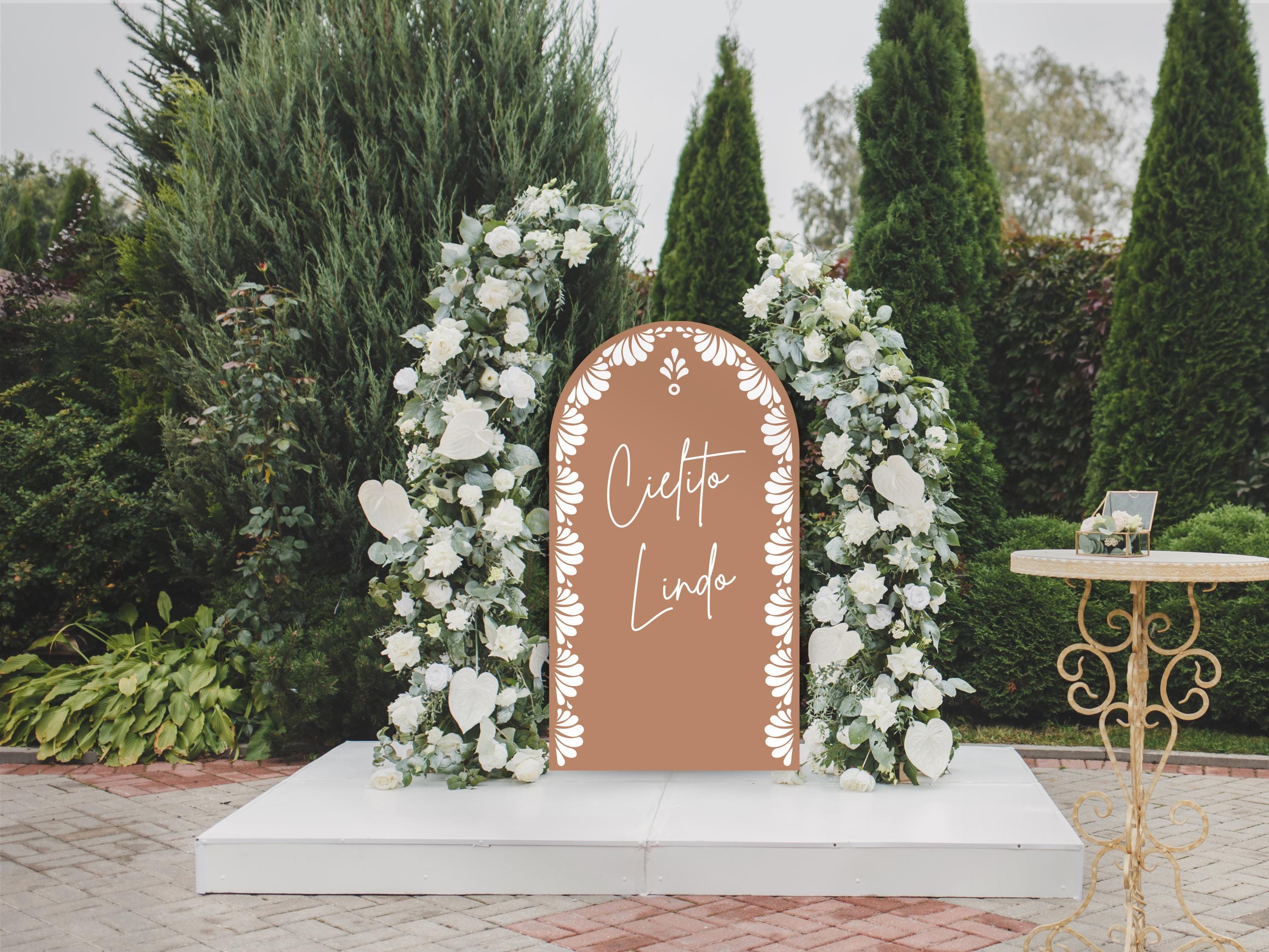 Mexican Talavera Arch Backdrop DIGITAL SVG #4 | Cielito Lindo Parties ...