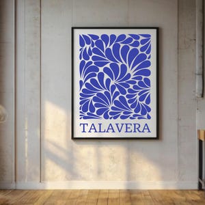Talavera Printable Wall Art | Matisse-inspired Abstract Art Print ...