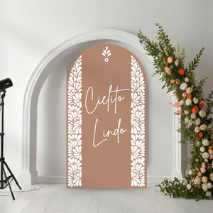 Mexican Talavera Arch Backdrop DIGITAL SVG Wedding Bridal Shower ...