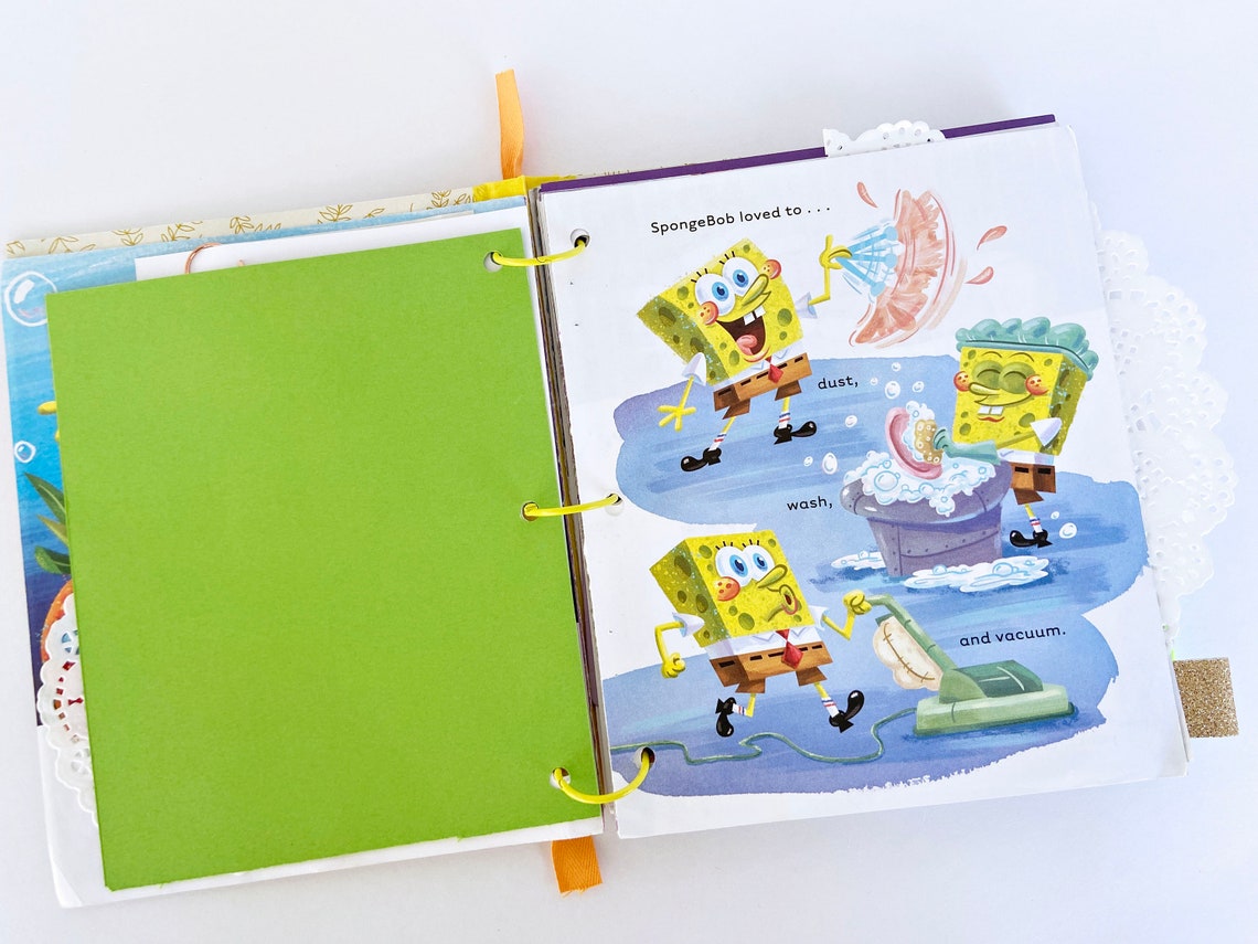 Spongebob Junk Journal - Etsy