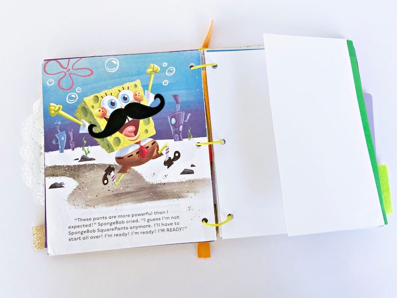 Spongebob Junk Journal - Etsy