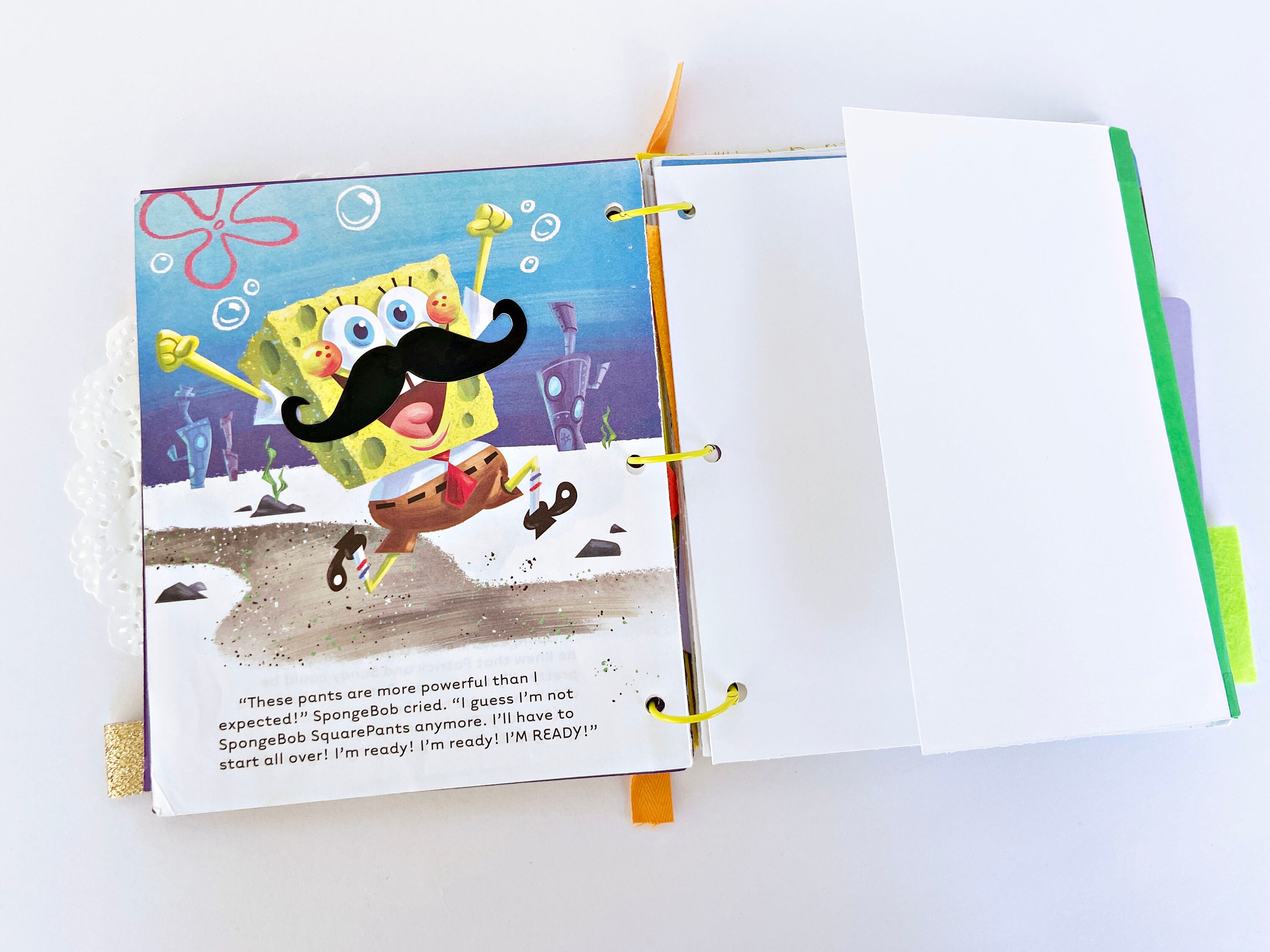 Spongebob Junk Journal - Etsy